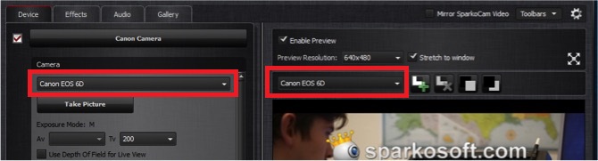 zView - Connecting to a DSLR Camera
