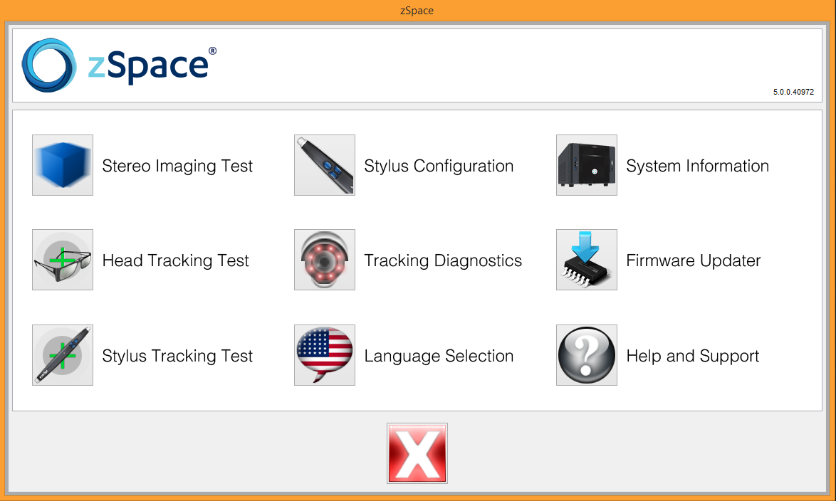 Control Panel for zSpace AIO and AIO Pro