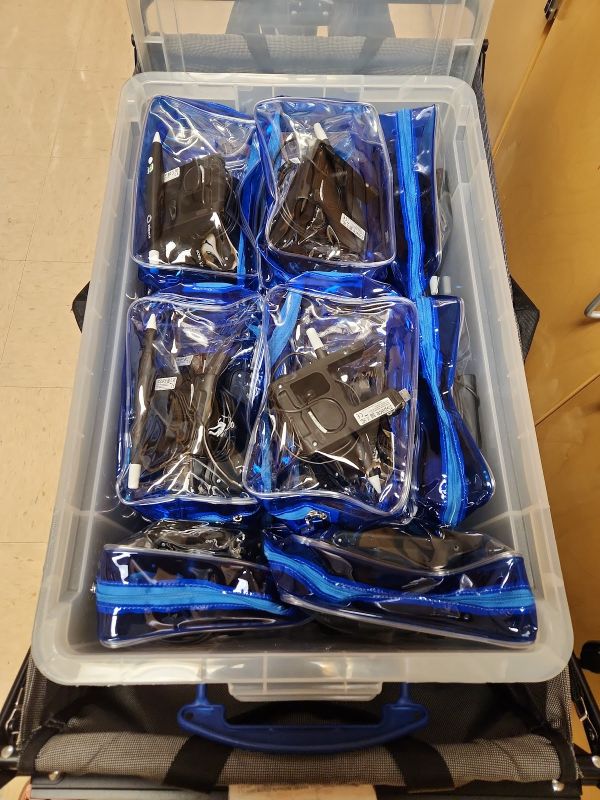 Storing zSpace Accessories